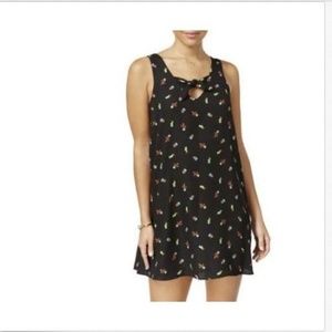 BeBop | Dresses | Bebop Shift Dress Cactus Bow Tie Keyhole Neck Xs ...